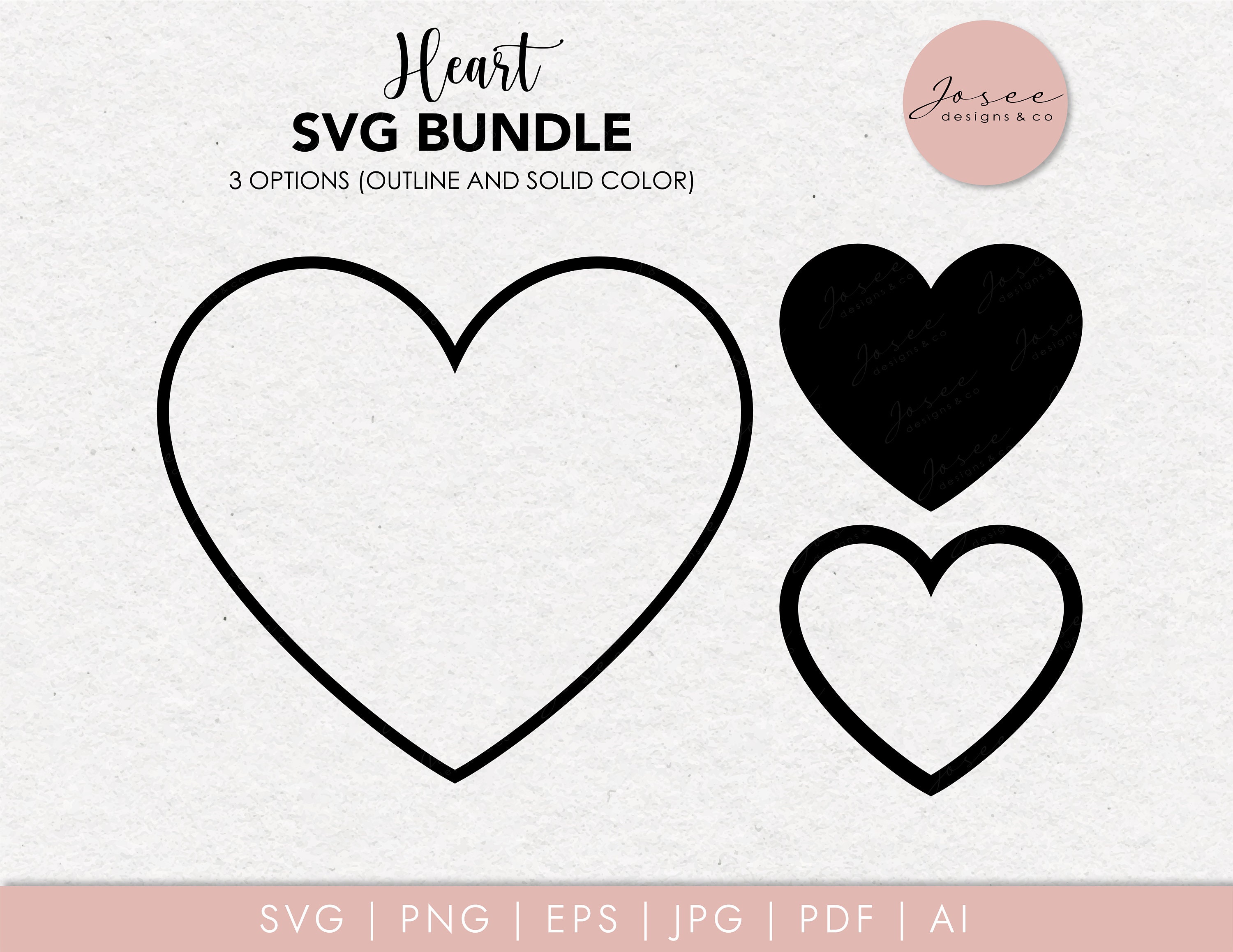 Heart Svg Bundle Heart Outline Svg Heart Svg Heart Outline - Etsy