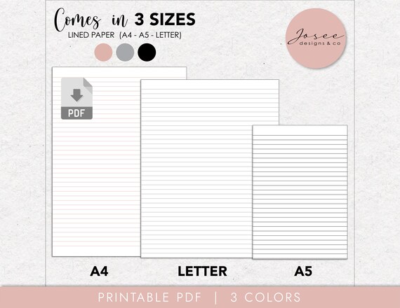 Tumblr Notebook Paper Template