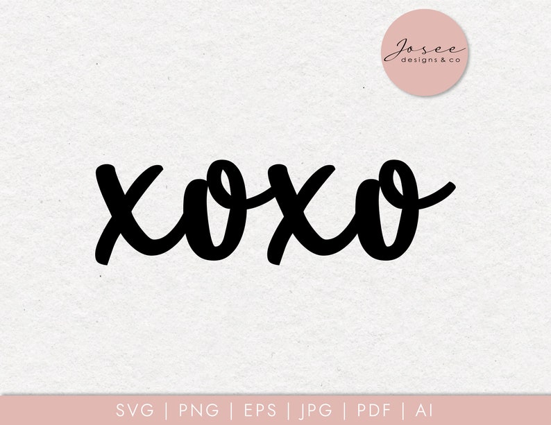 XOXO SVG, Love Svg, Kiss Svg, Xoxo Heart Svg, Cupid Svg, Wedding Svg ...