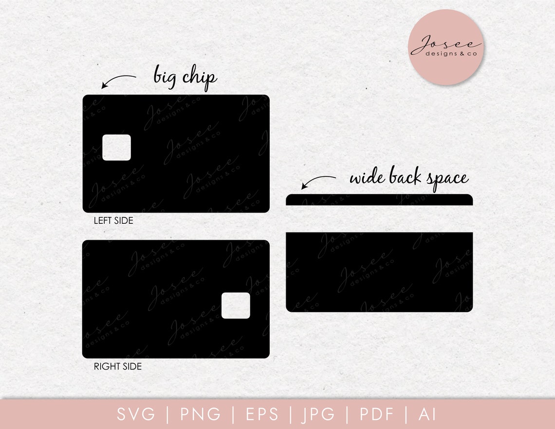 Credit Card Template SVG Debit Card Svg Banking Svg Credit - Etsy