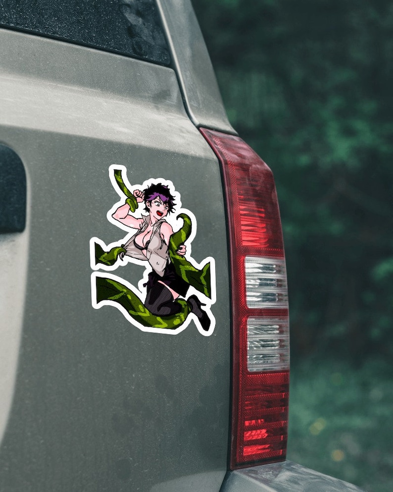 Visual Stimulant Anime Sexy Anime Girl Tentacle Anime Girl Tentacle Die Cut Sticker 18