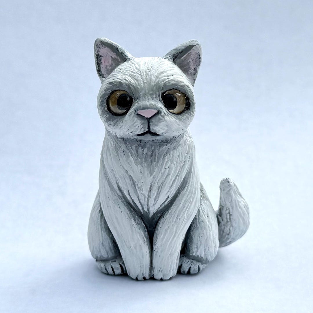 Custom Cat Figurine - Etsy