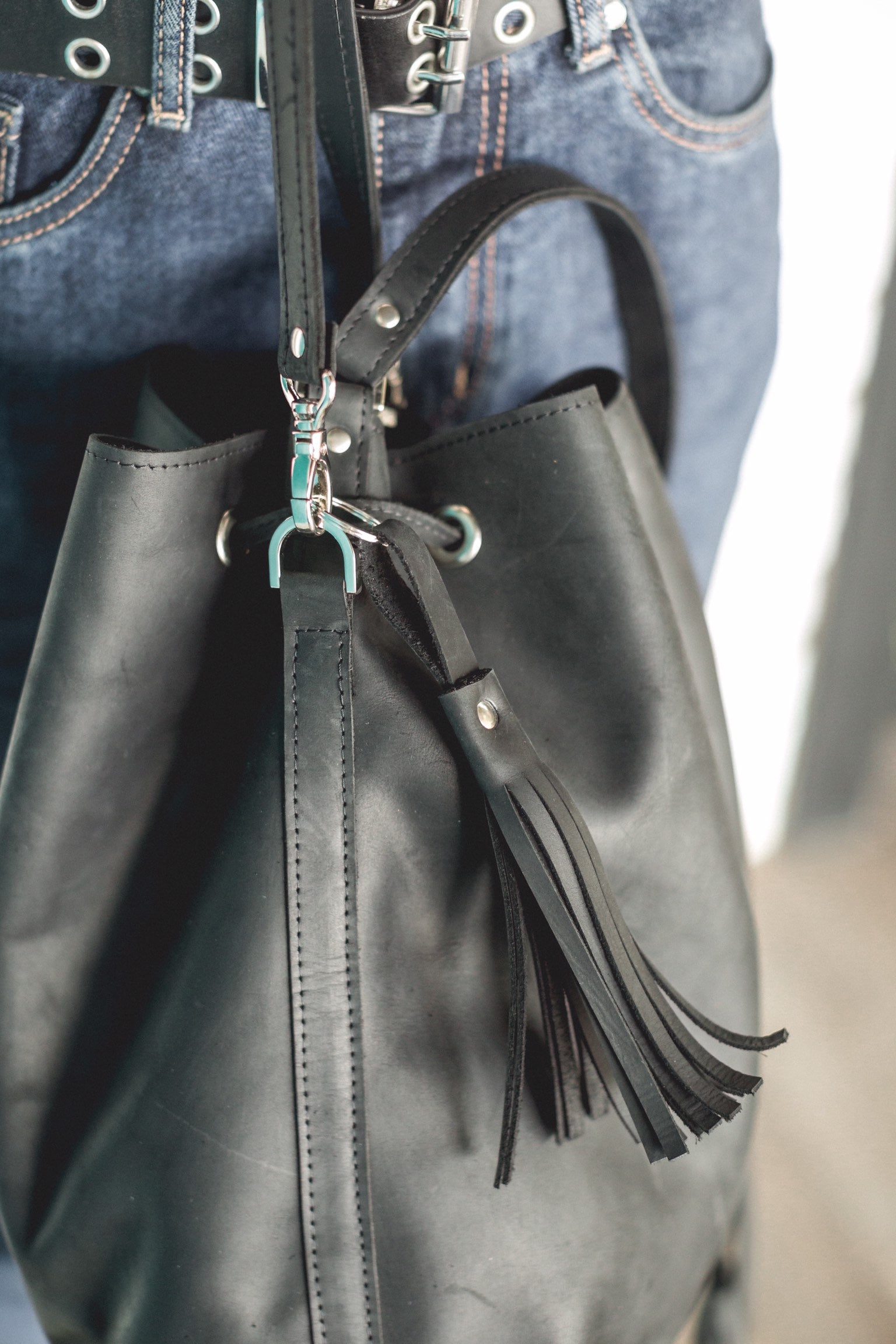 Leather Handbag Tassels Charm Detachable Tassel Keychain Gift | Etsy