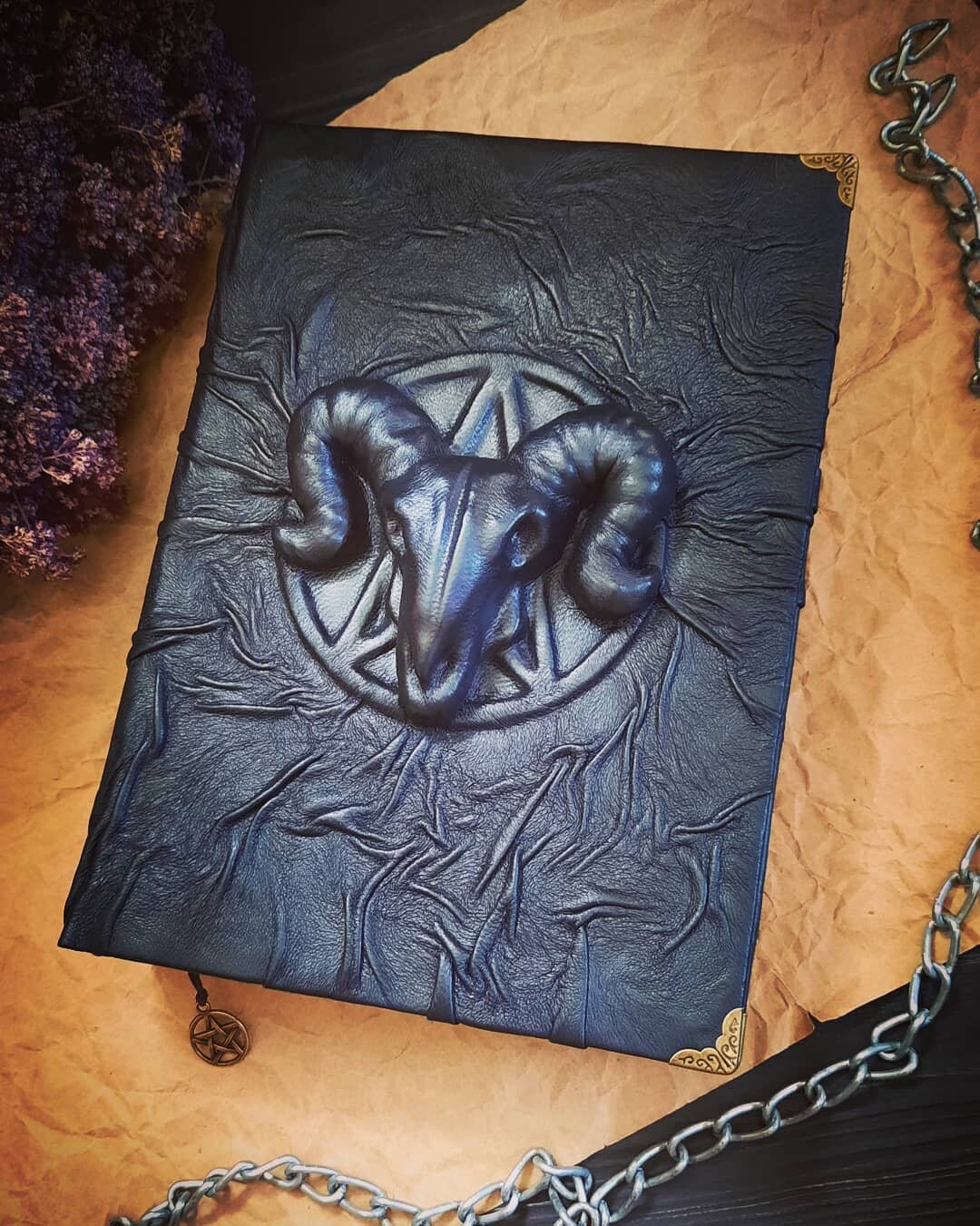 The Magic Book of Baphomet - Etsy