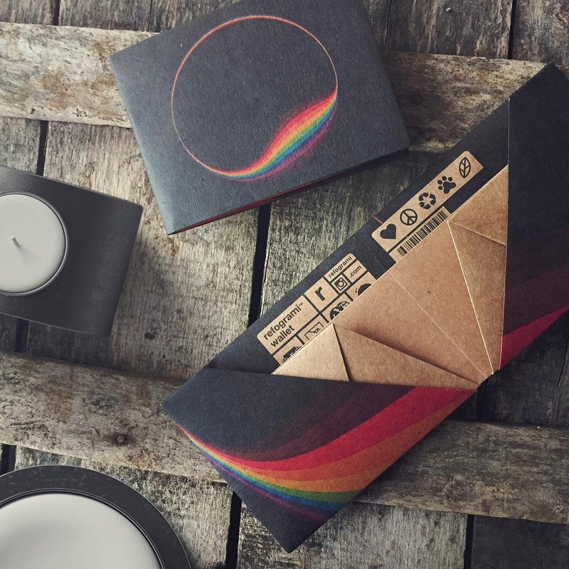 Punk Paper Wallet - Etsy UK