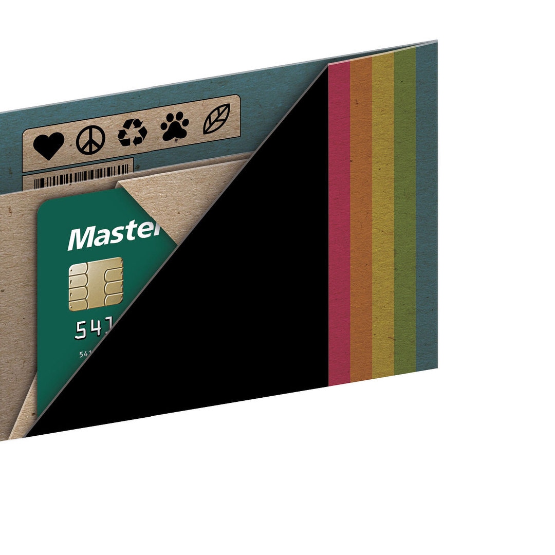 Polaroid, Origami Paper Wallet, Handmade, Vegan, Sustainable, Gift, for ...