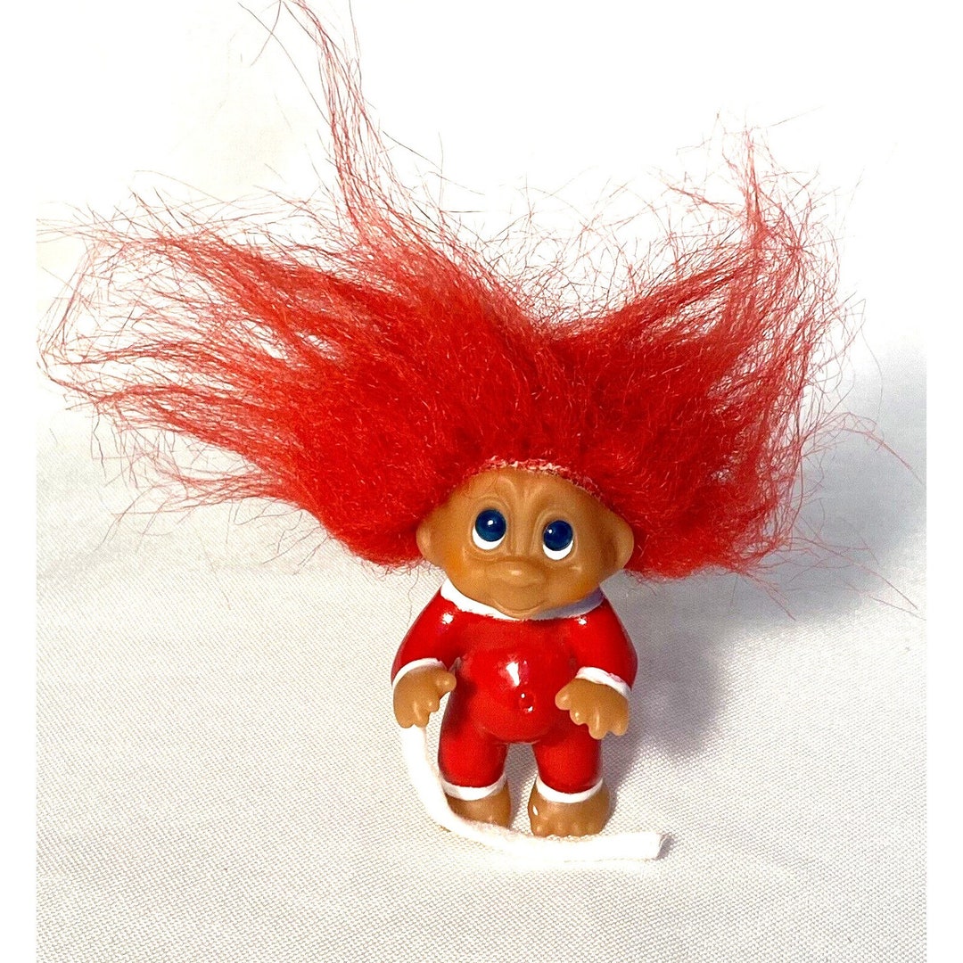 1960s Vintage Original 3 DAM Red Troll Doll Blue Eyes 7A - Etsy