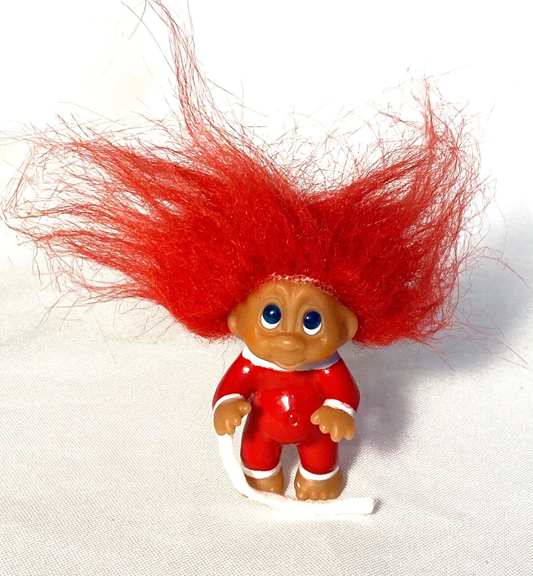 1960s Vintage Original 3 DAM Red Troll Doll Blue Eyes 7A - Etsy