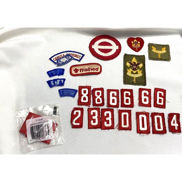 Vintage Scout Numbers - Etsy