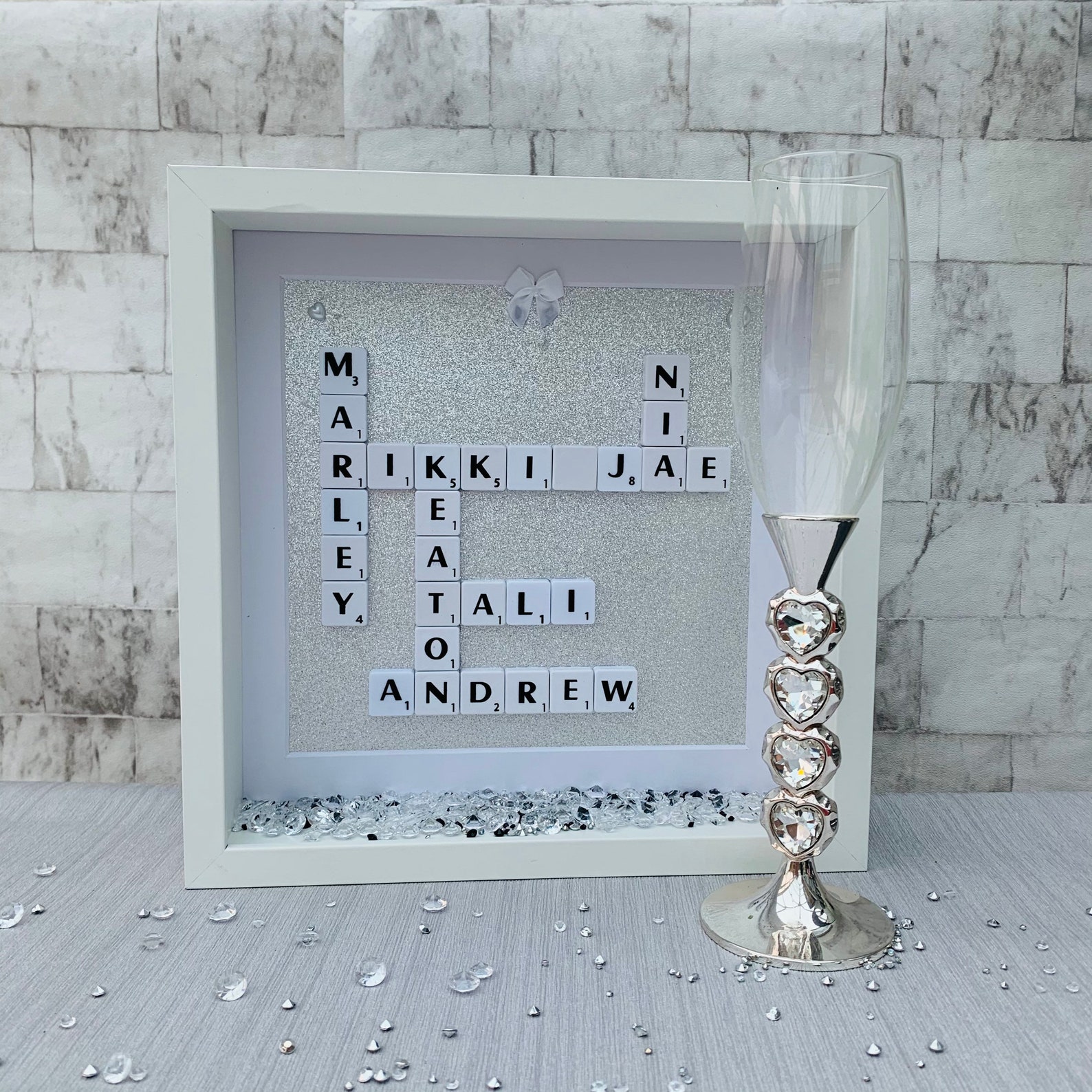 Special Anniversary Scrabble Tile Gift | Etsy UK