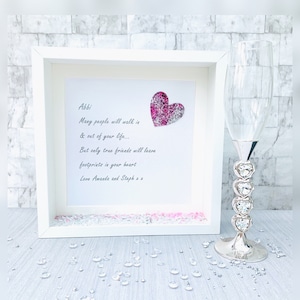 Friendship Footprints, Best Friend Quote Picture - Etsy UK