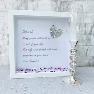 Friendship Footprints, Best Friend Quote Picture - Etsy UK