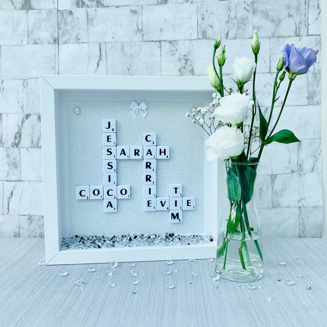 Special Anniversary Scrabble Tile Gift - Etsy UK