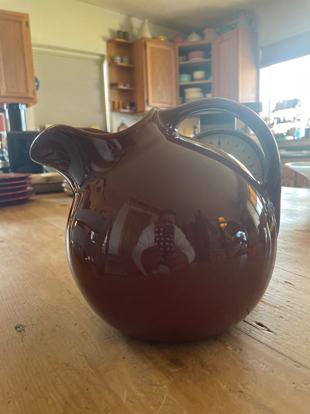 Vintage Hall Tilt Ball Pitcher - Etsy