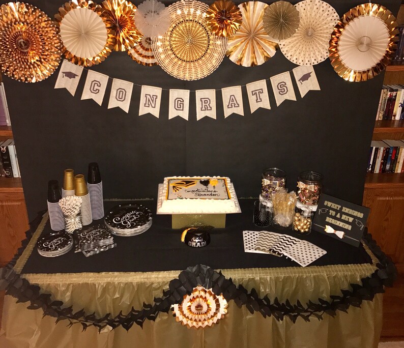 Graduation Banner Book Page Banner Congrats Banner - Etsy