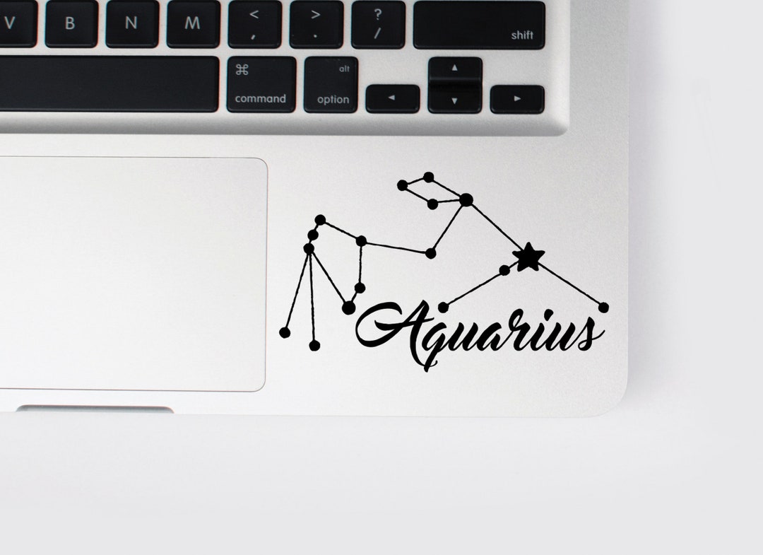 AQUARIUS Constellation Zodiac Vinyl Decal - Etsy