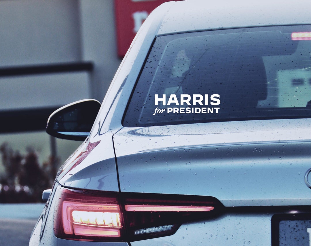 HARRIS for President Vinyl Decal - Etsy