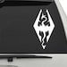 SKYRIM Logo Vinyl Decal - Etsy