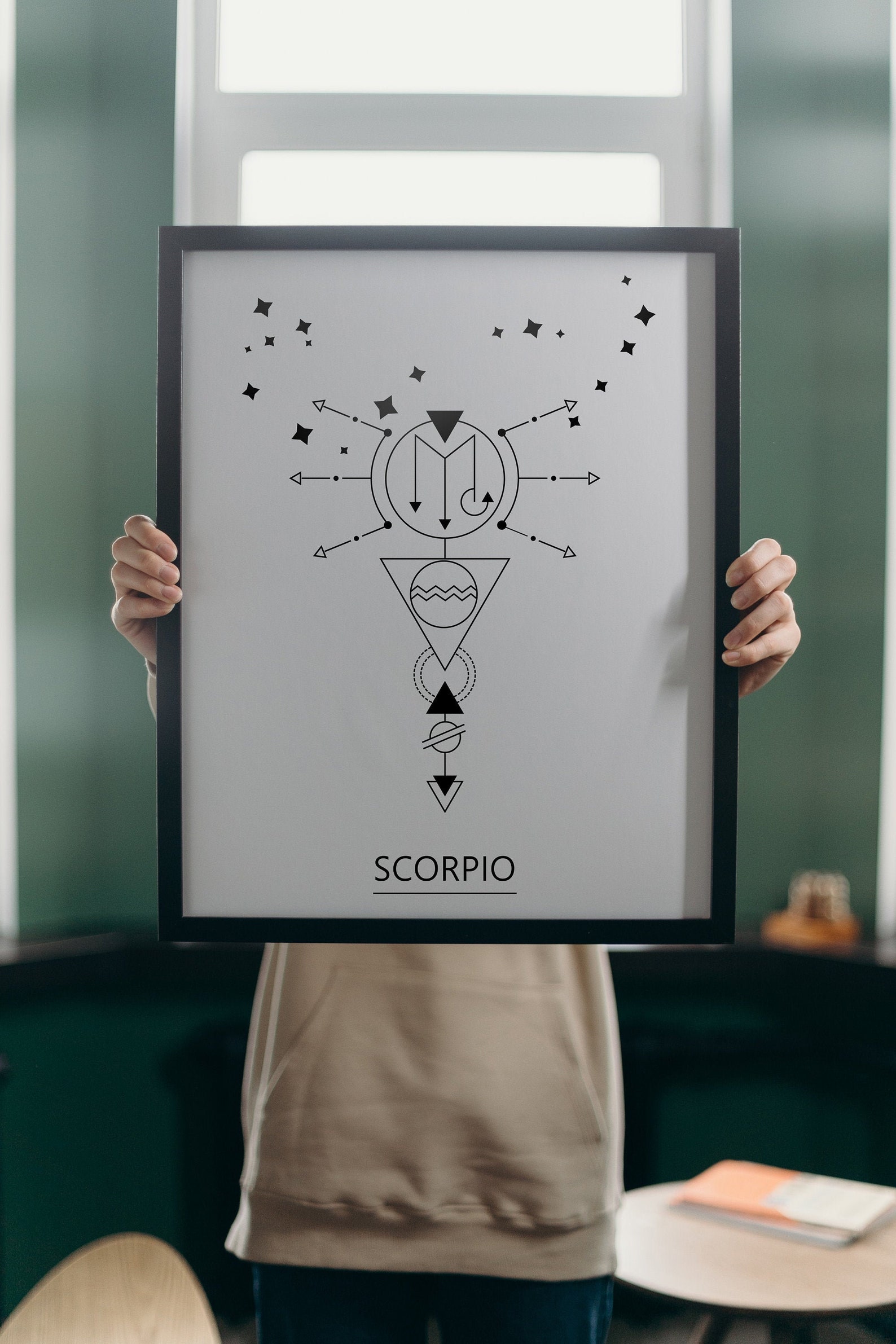 Svgjpeg Scorpio Zodiac Sign Minimalist Tattoo Constellation