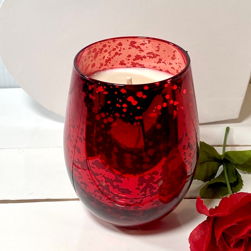 Red Mercury Glass - Etsy