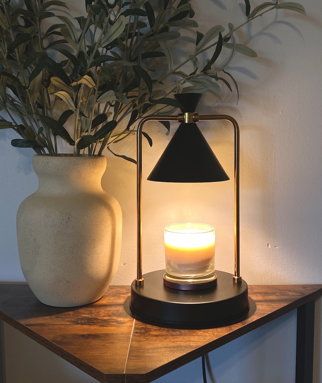 No Flame! Flameless Candle Lamp With Wickless Soy Candle Set - Etsy