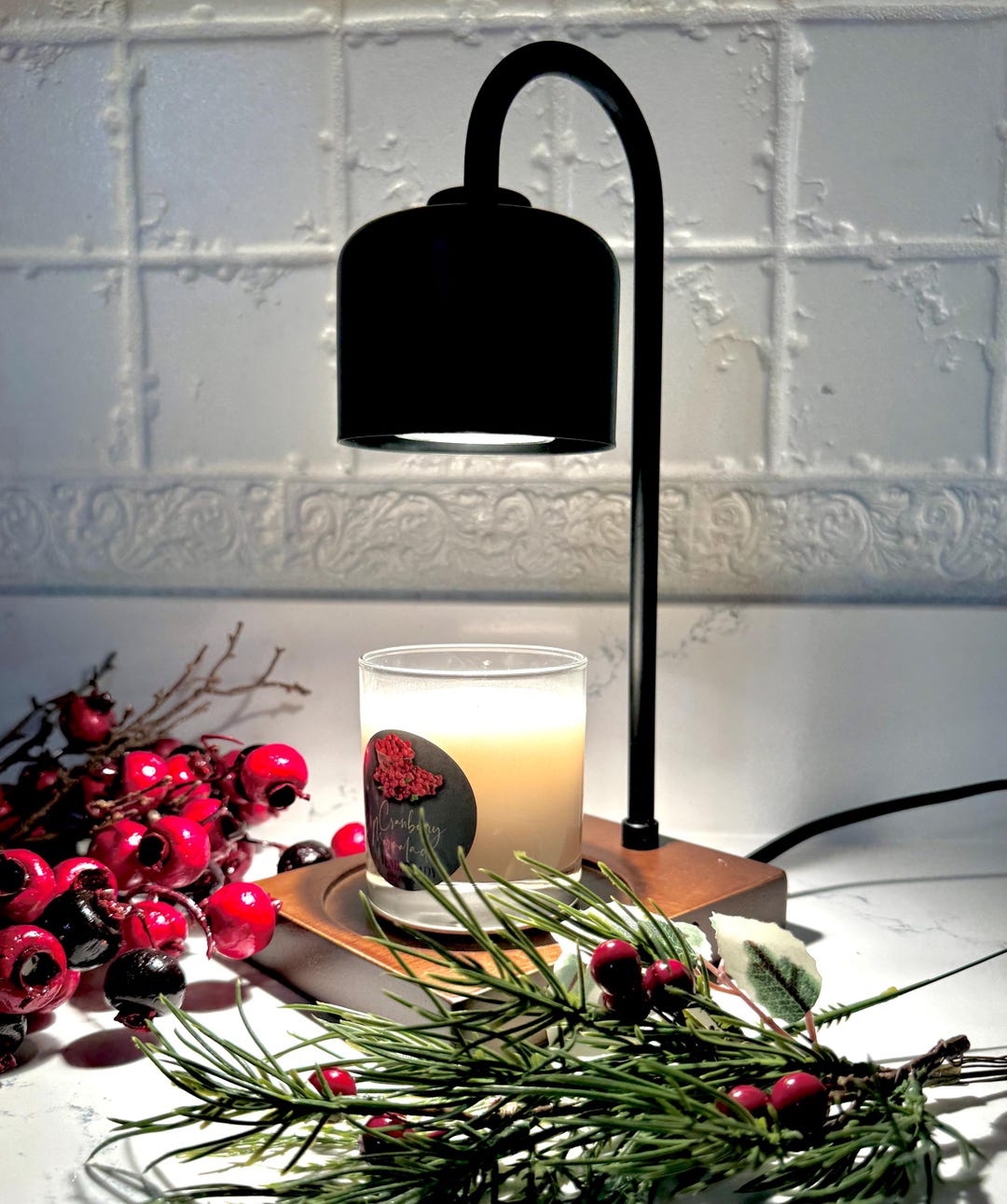 No Flame! Flameless Candle Lamp With Wickless Soy Candle Set - Etsy