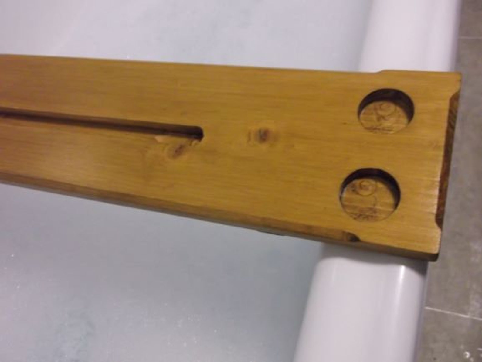 BATH CADDY / BATH Relax Board. With Wine Holder& iPad Phone Holder ...