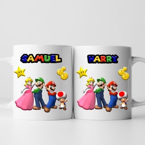 Super Mario Inspired Mug | Mario Brothers | Coffee Tea Mug Cup Gift ...