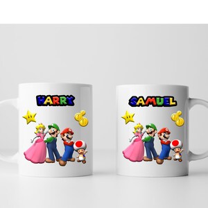 Super Mario Inspired Mug | Mario Brothers | Coffee Tea Mug Cup Gift ...