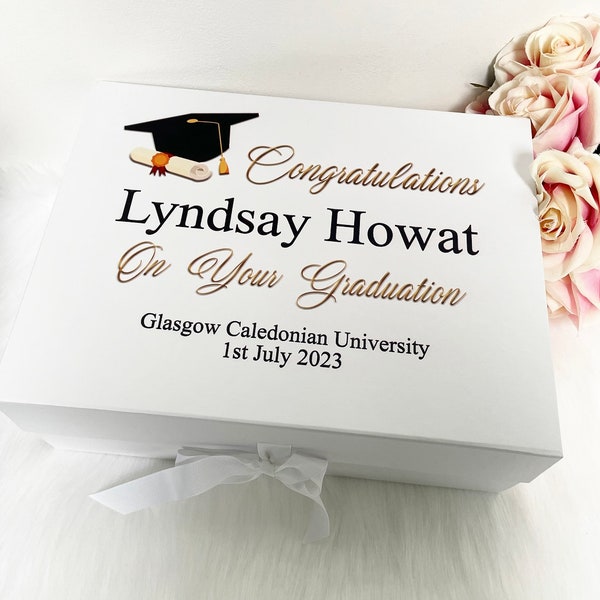 Graduation Box Empty - Etsy