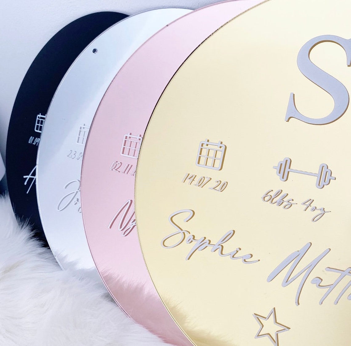 Business Social Media Wall Sign Plaque Personalised Wall | Etsy