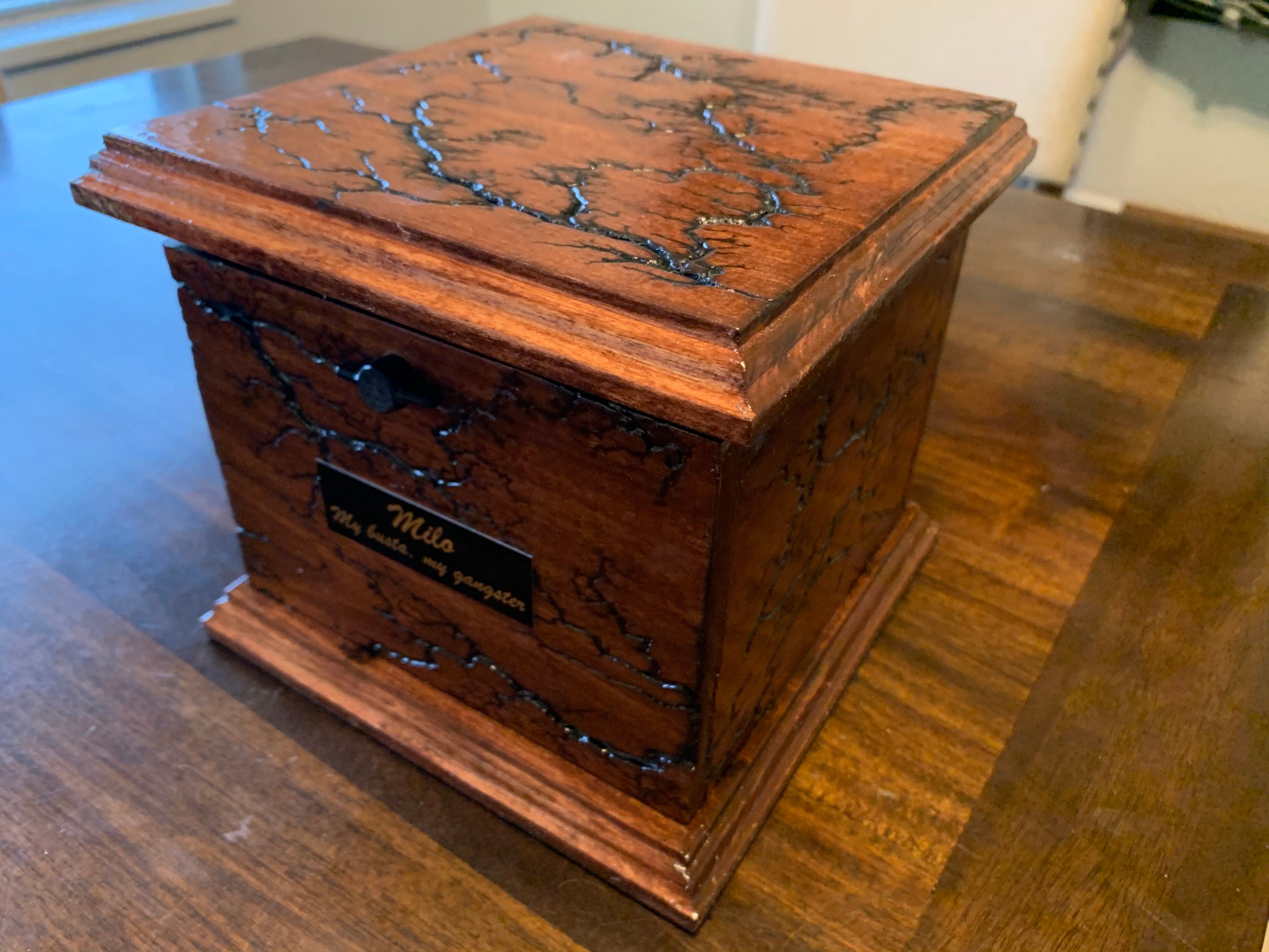 Handmade Wooden Urn - Etsy