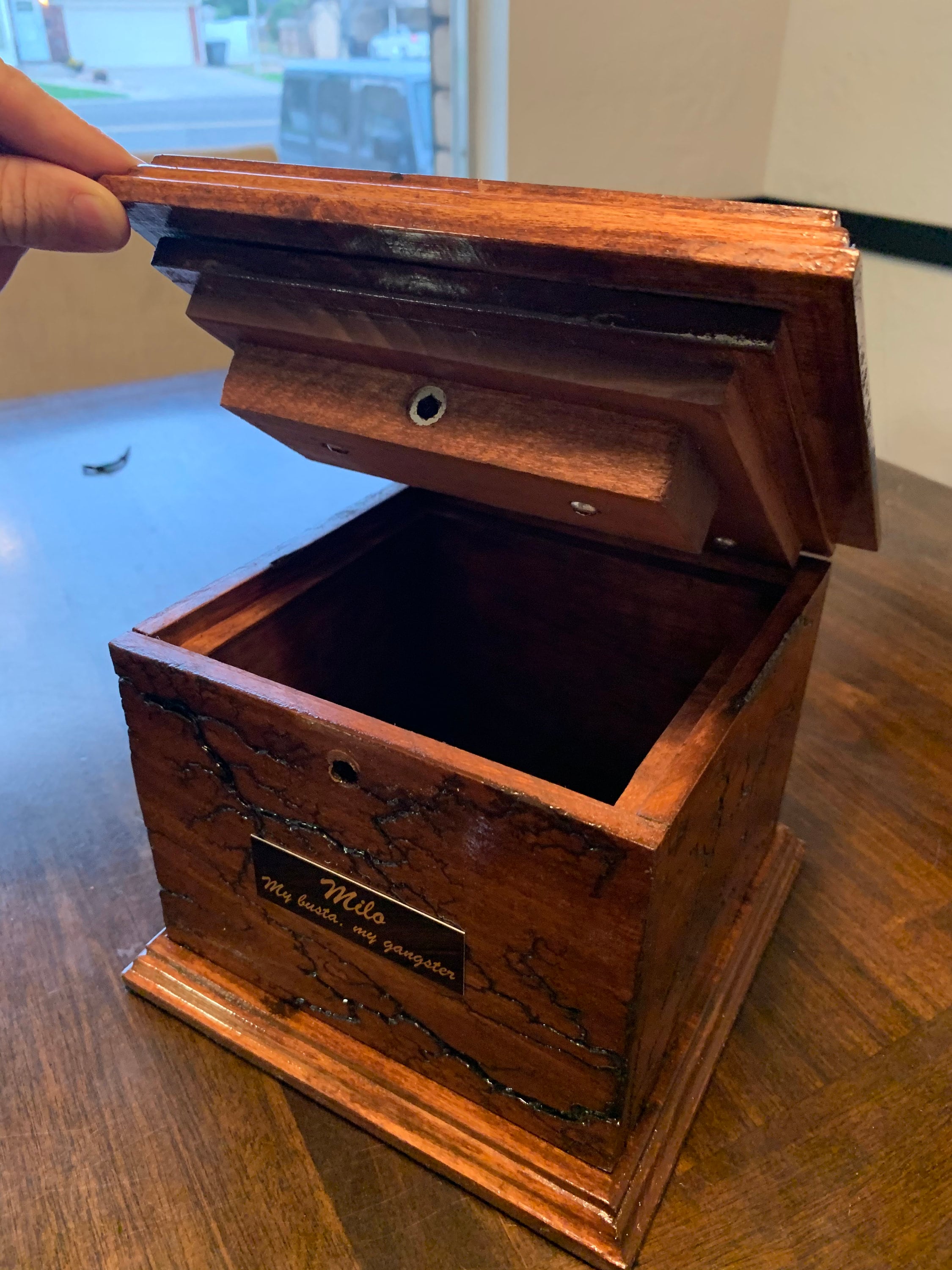 Handmade Wooden Urn - Etsy