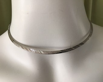 Sterling Silver Neck Cuff - Etsy