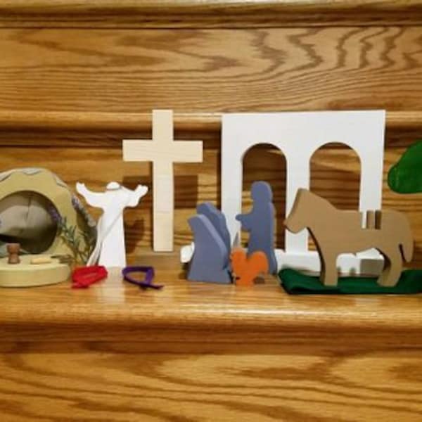 Easter Scene - Etsy