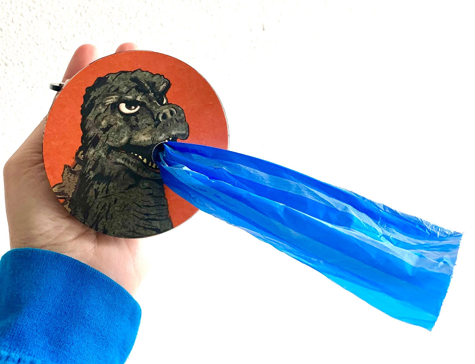 Godzilla Poop Bag Dispenser - Etsy