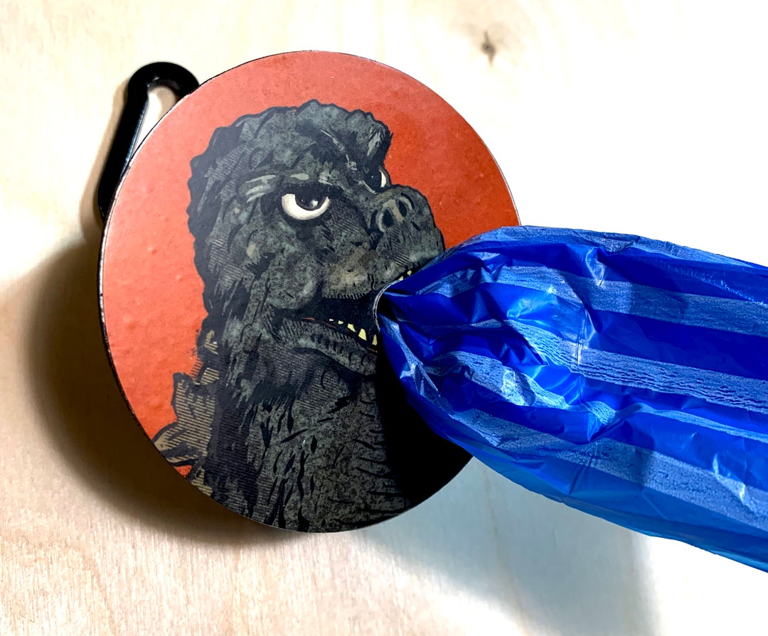 Godzilla Poop Bag Dispenser - Etsy