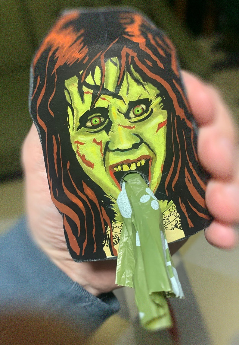 The Exorcist Poop Bag Dispenser - Etsy