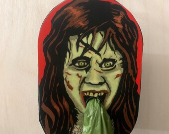 The Exorcist Poop Bag Dispenser - Etsy