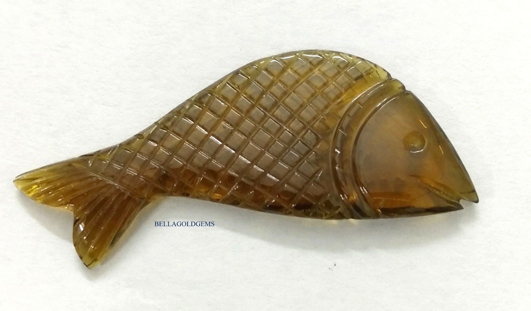 Natural Tourmaline Fish Carved Stone Fancy Fish Shape | Etsy