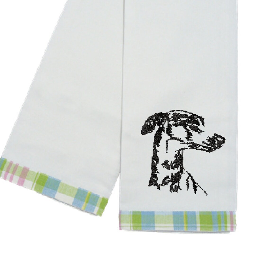 Greyhound Dog Redwork Sketch Machine Embroidery Design 5 - Etsy