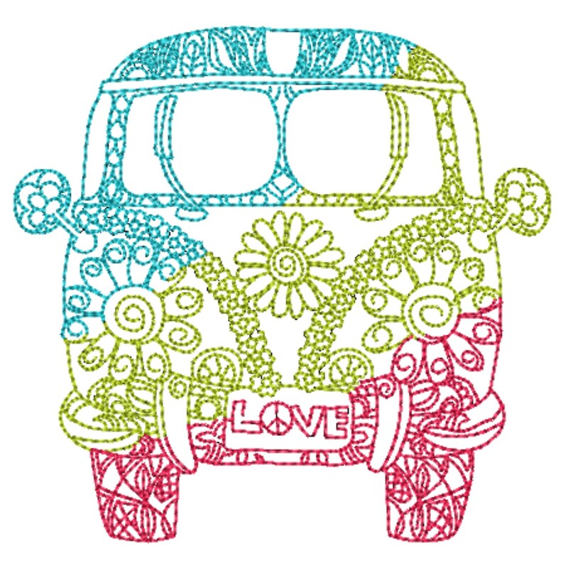 Vw Embroidery - Etsy
