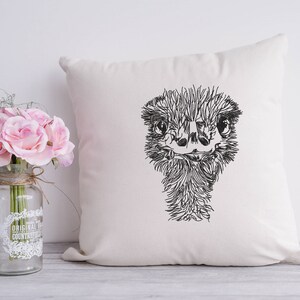 Emu - Redwork Sketch Machine Embroidery Design Pattern – 5 Sizes 9X12 ...