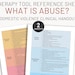 What is Abuse, Psychology Handouts, Relationship Handouts, Domestic ...