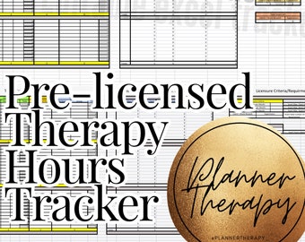 Bcba Fieldwork Tracker - Etsy