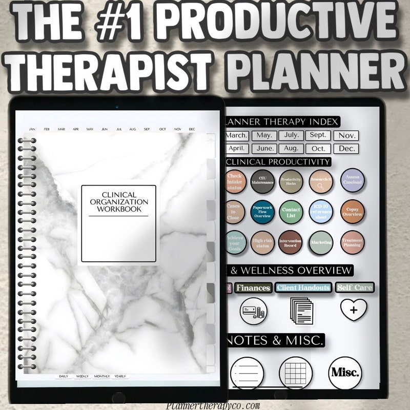 Plannertherapyco - Etsy