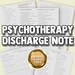 DISCHARGE NOTE Psychotherapy Documentation for Quick and Effective ...
