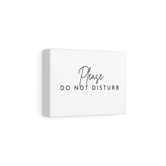Do Not Disturb Wall Sign Therapy Office Session in Progress | Etsy