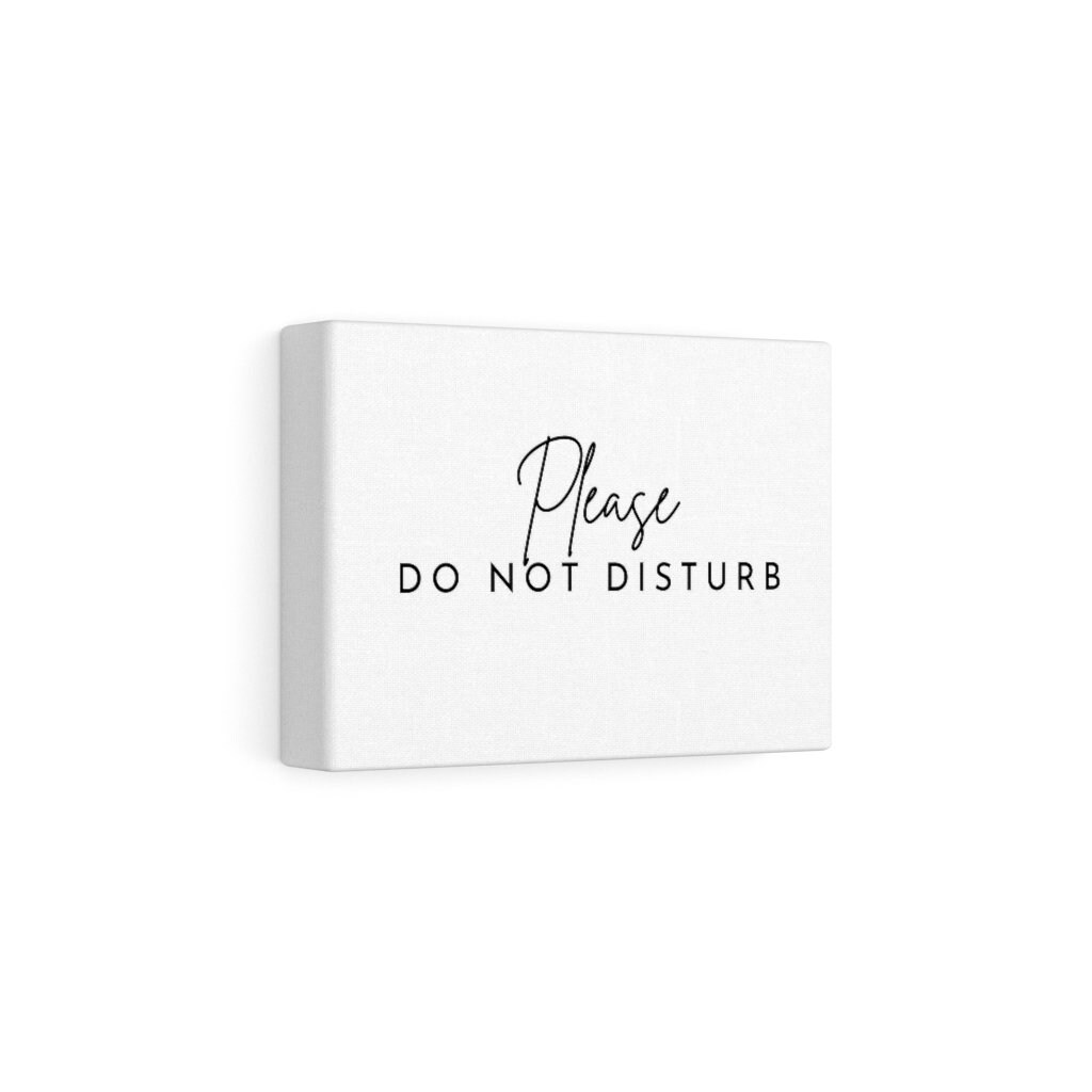 Do Not Disturb Wall Sign, Therapy Office, Session in Progress, Office ...