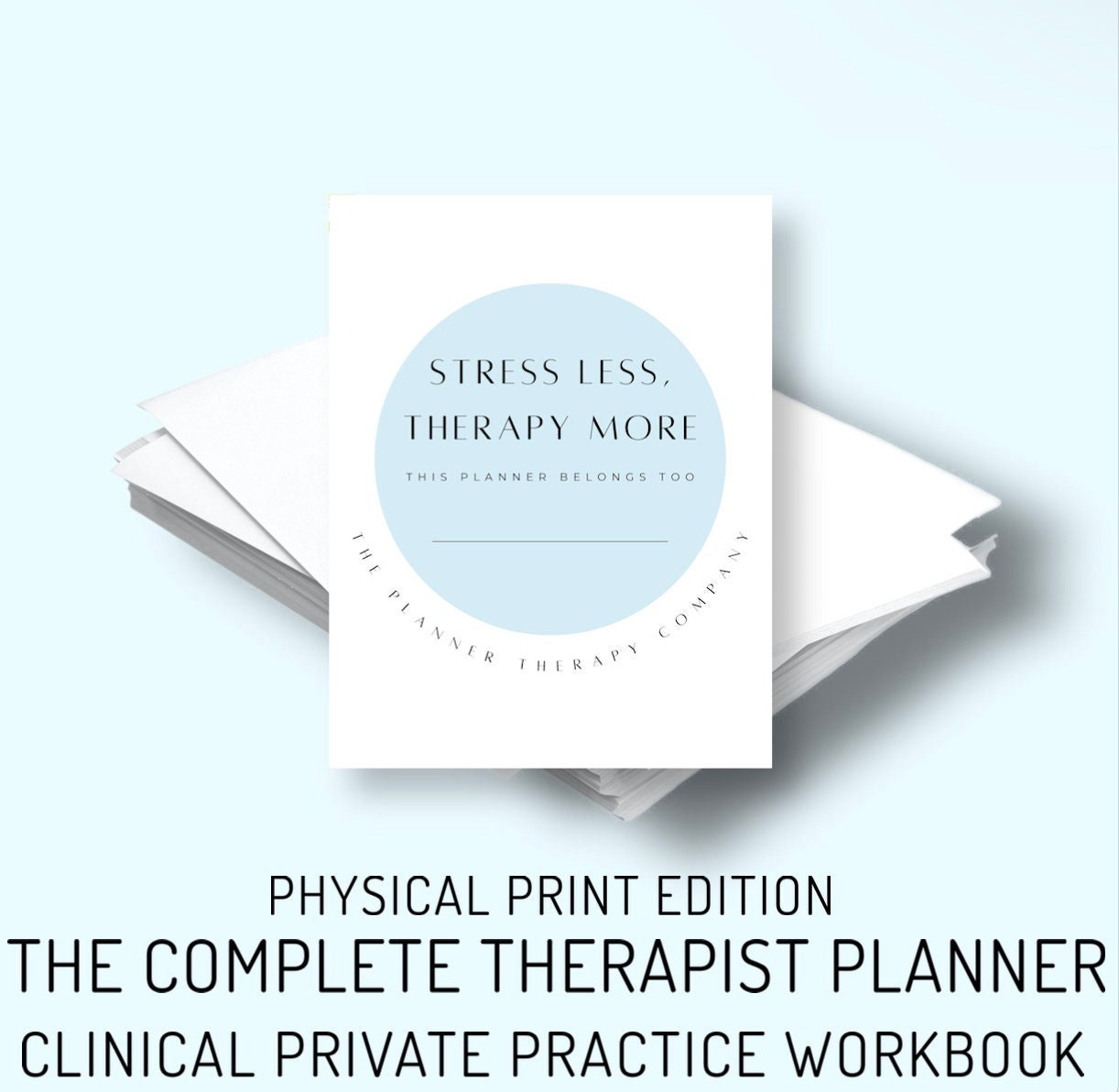 Therapist Planner. Planning Worksheets. PSYCHOTHERAPIST PLANNER ...